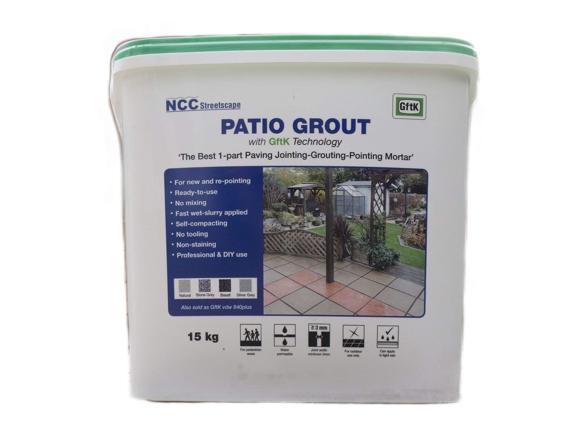 Patio Grout – with GftK Technology – NCC Streetscape